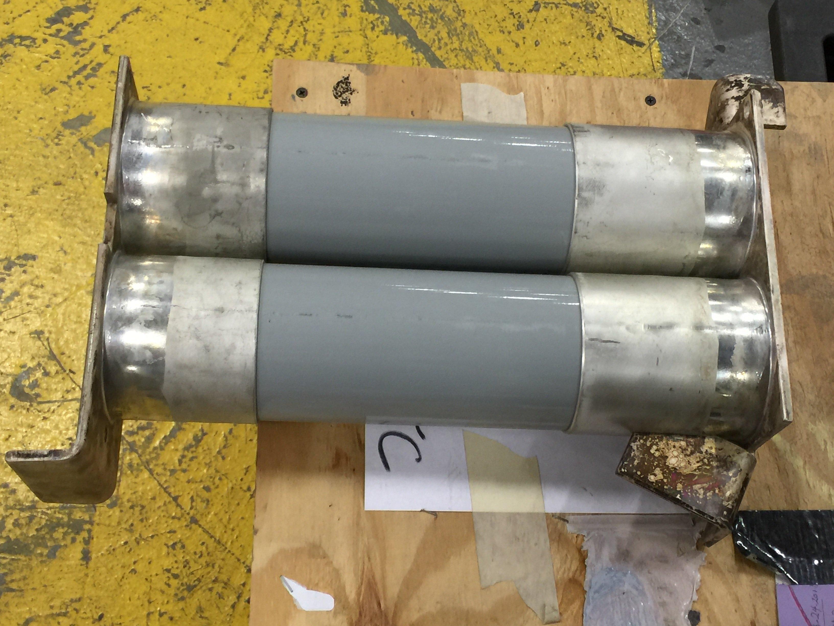 Cutler-Hammer 5CLS70-36R Double Barrel High Voltage Fuse, 5.08kV 650A