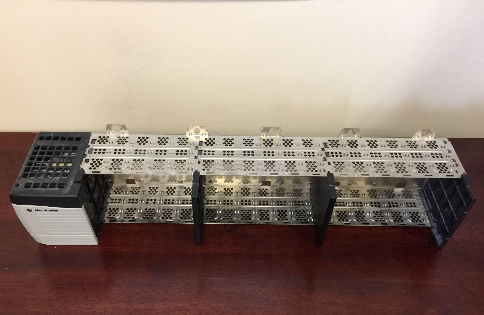 Allen-Bradley 1756-A17 SER.B 17-Slot Chassis W/Attached Power Supply