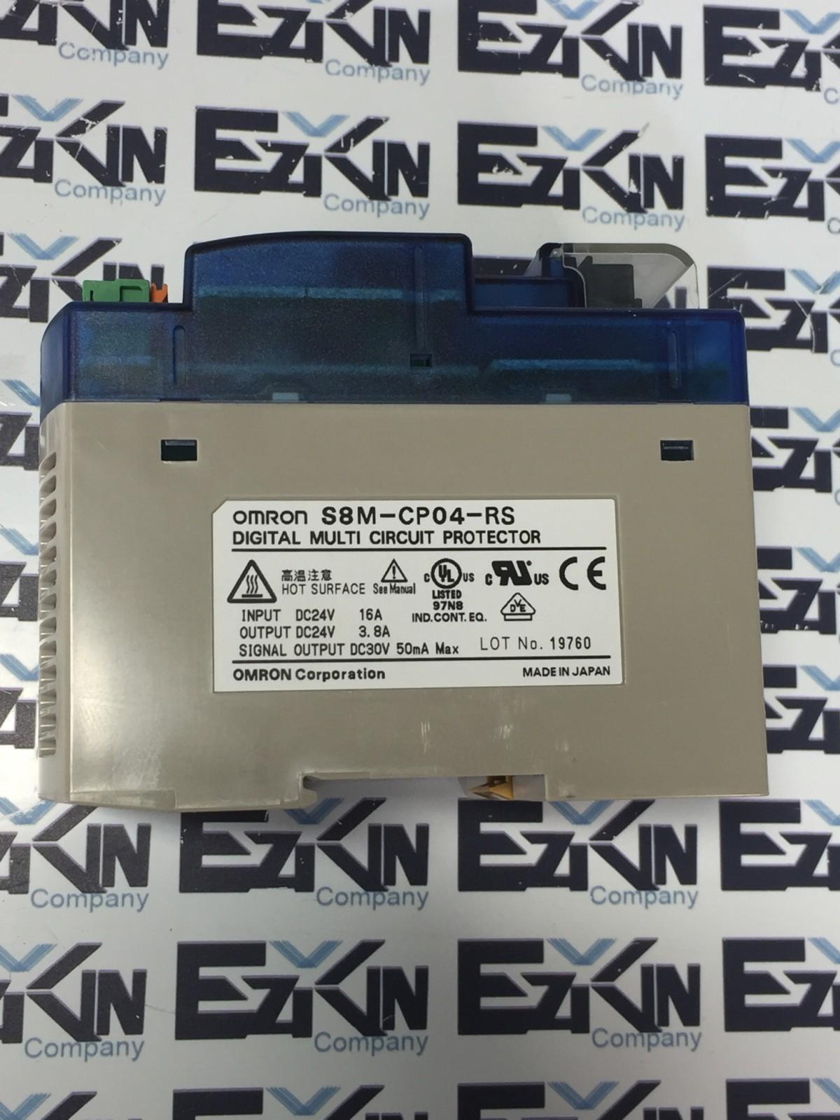 Omron S8M-CP04-RS Digital Multi Circuit Protector