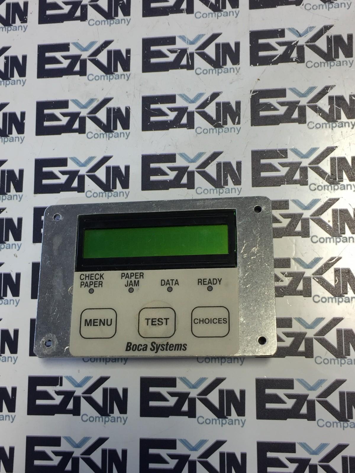 Boca Systems 161H REV.D Mini Plus Ghostwriter Series Control Panel