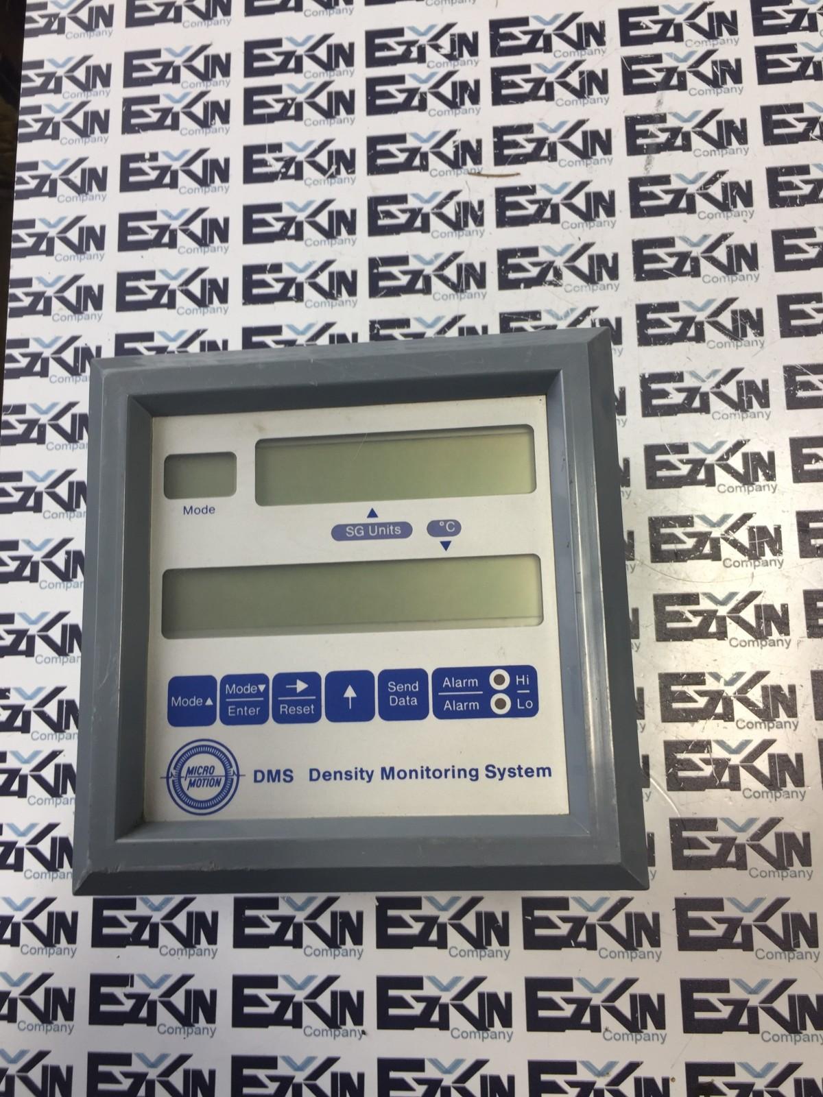 Micro Motion DMS1-NA-1-C-SP Density Monitoring System