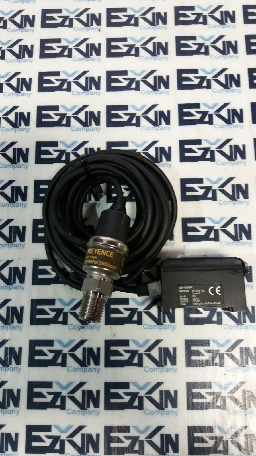 Keyence AP-15SK Digital Pressure Sensor 20MPa with AP-V80W Switch