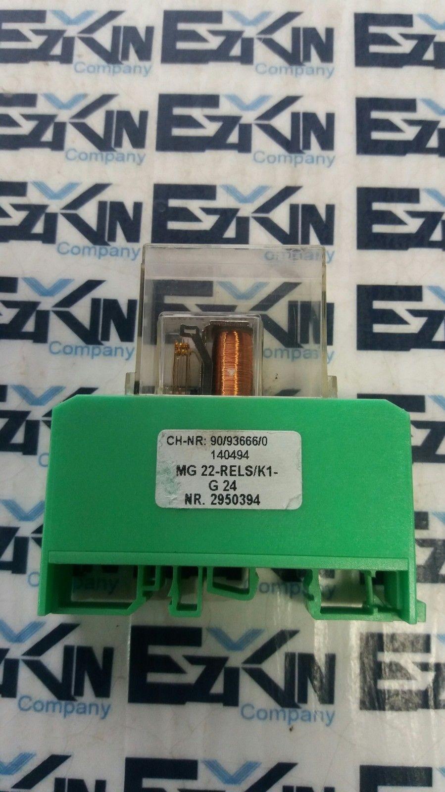 Phoenix Contact E/MG 22-RELS/K1-G24 Socket Cradle Relay Module 24-48VDC ...