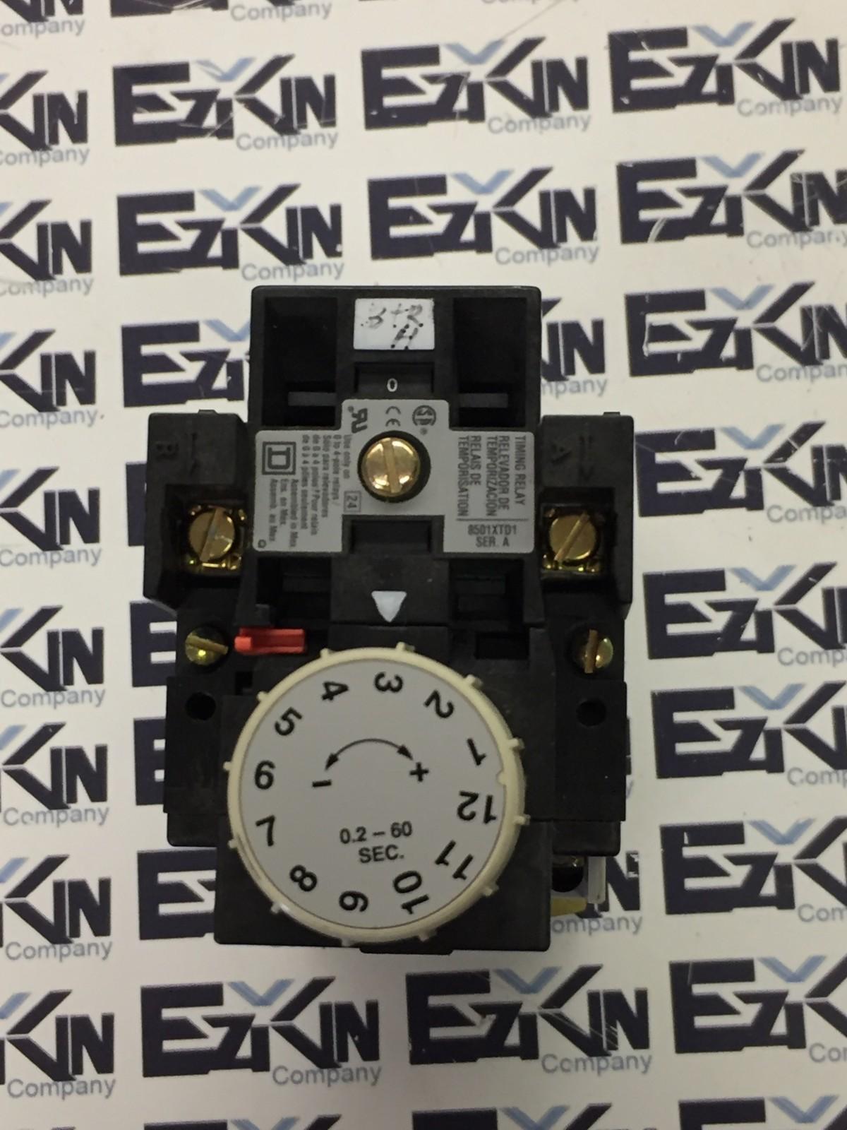Square D 8501X040 SER.A Industrial Control Relay 20A 120V Coil