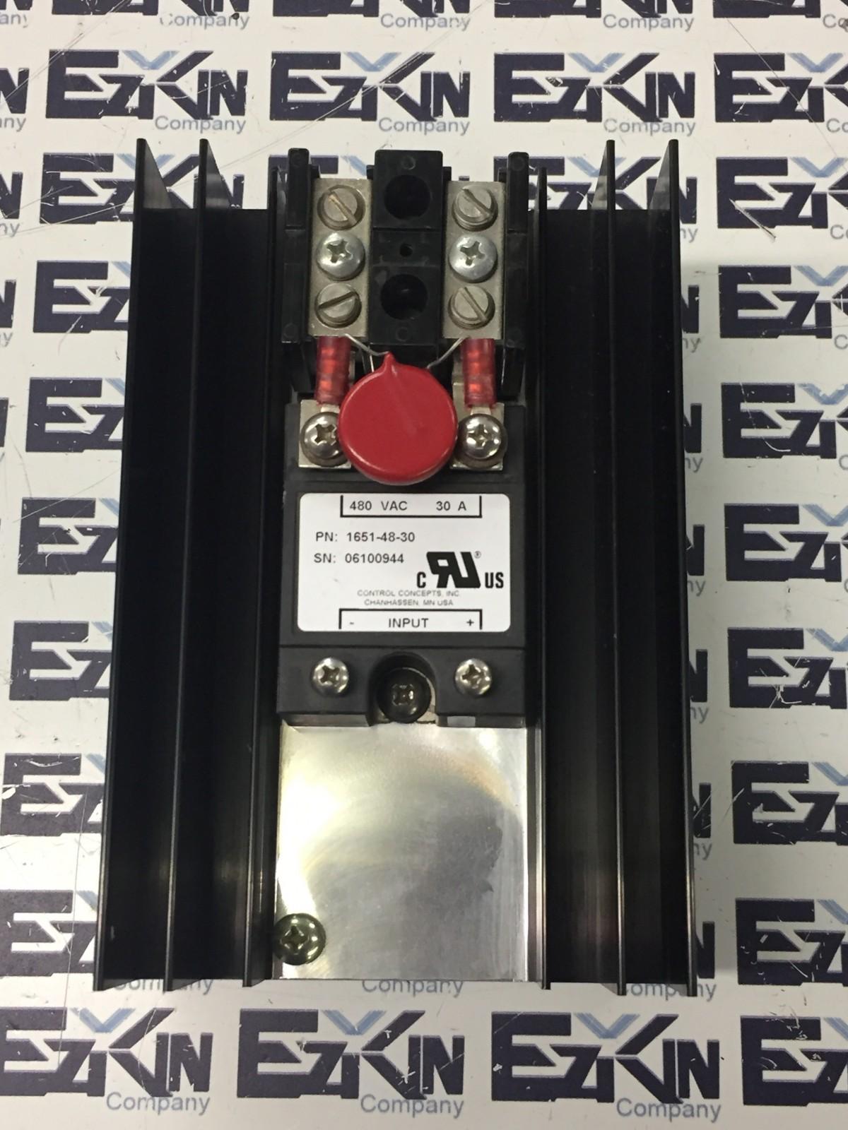 Control Concepts 3020-48-30-4/20MA SRC Power Controller Slave 480V 30Amp