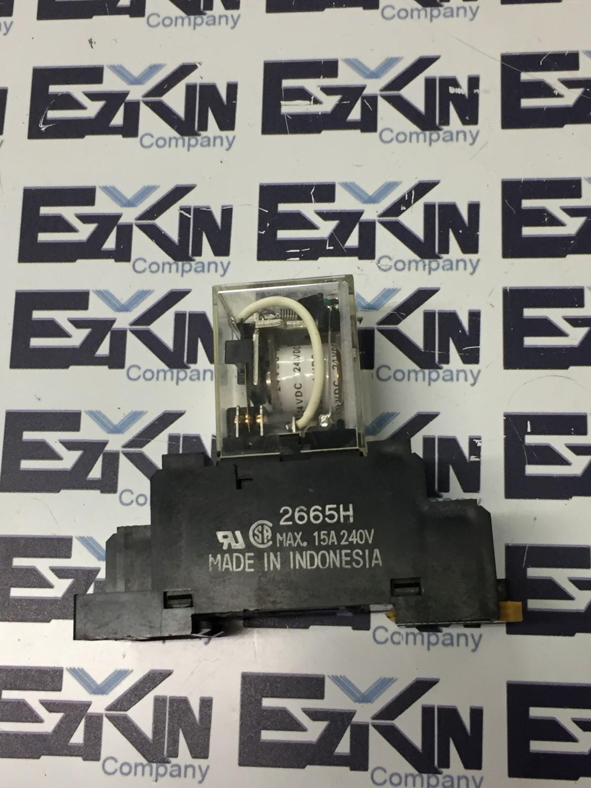 Omron LY2N Relay 24VDC with Socket Base