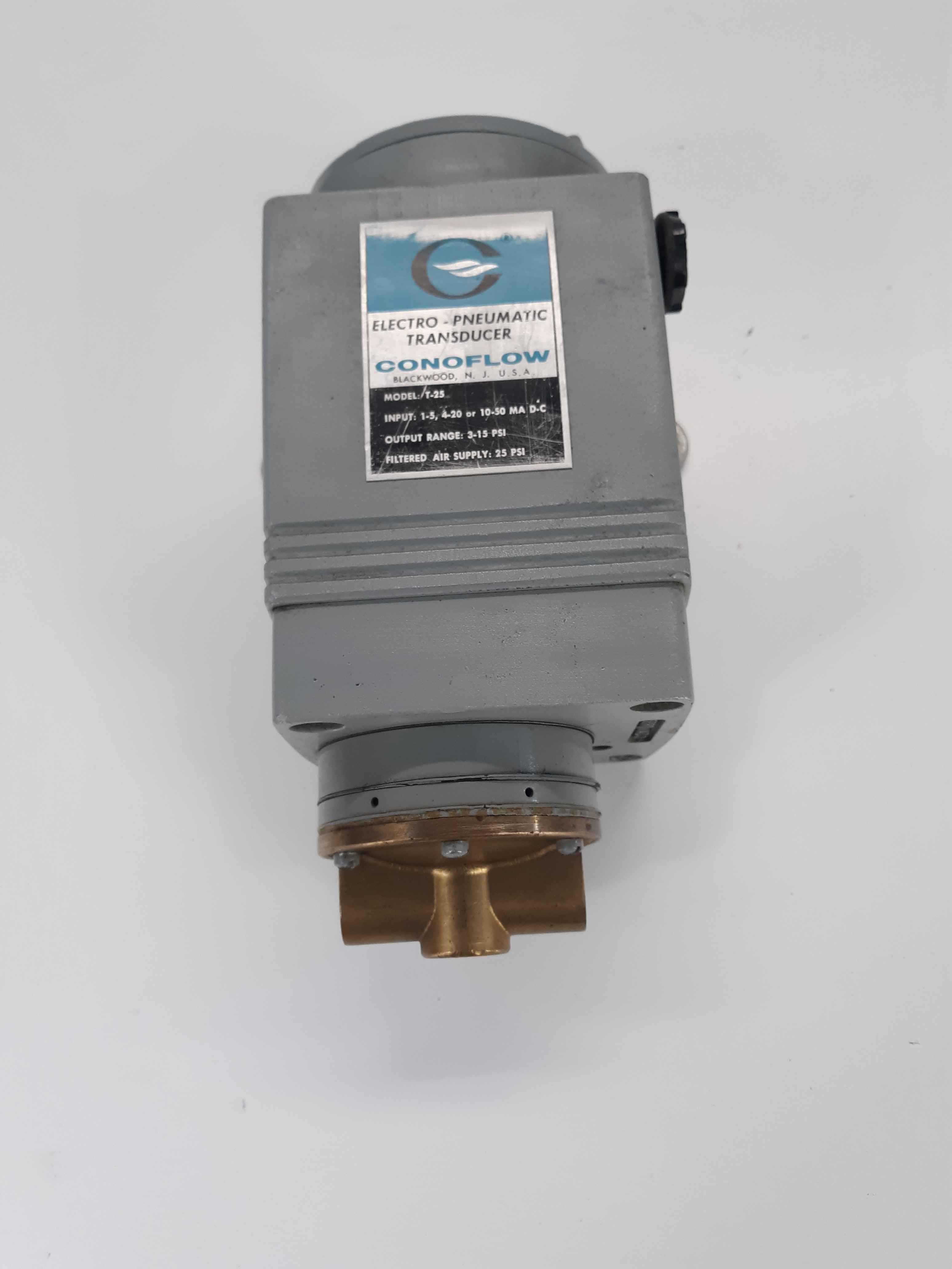 Conoflow Electro - Pneumatic Transducer T-25