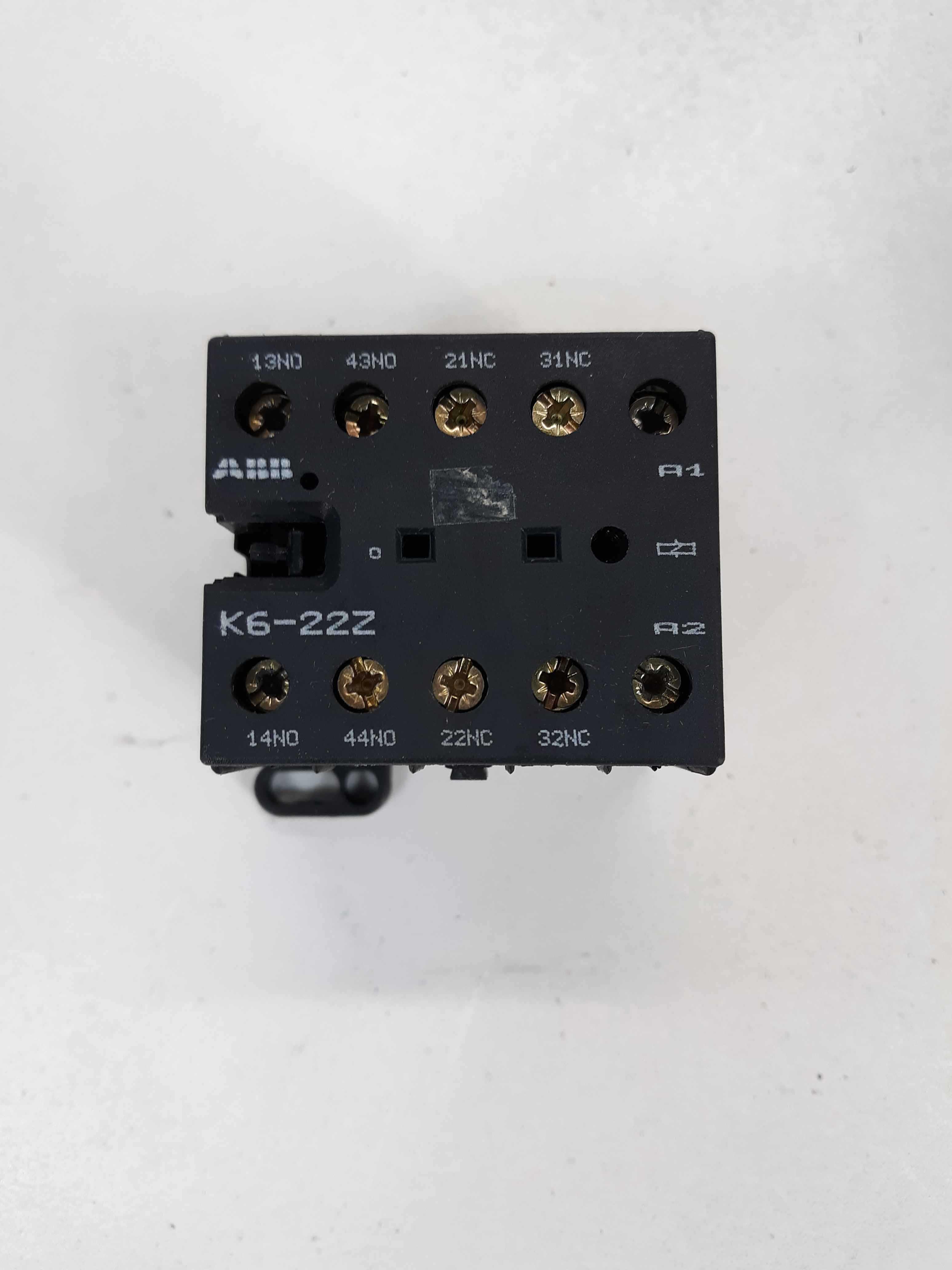 ABB K6-22Z 110V Mini Control Relay 110 Coil 600VAC/300VDC 5Amp