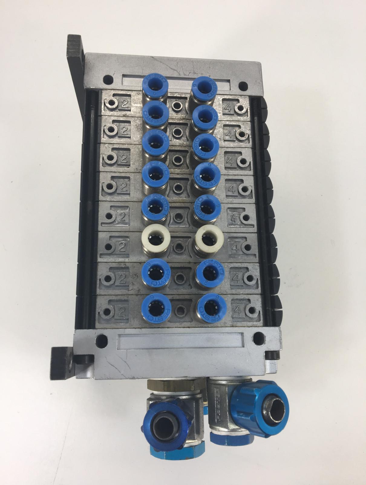 Festo CPV14-GE-MP-8 Manifold Block W/Valve Interface