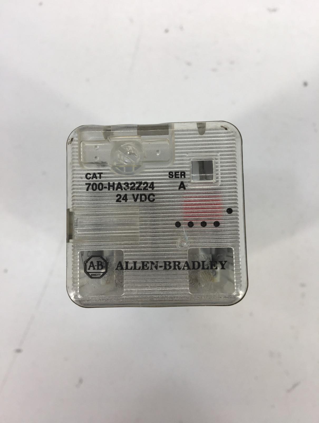 Allen-Bradley 700-HA32Z24 Pilot Relay, 120-240VAC 10Amp 8-pin 24VDC Coil