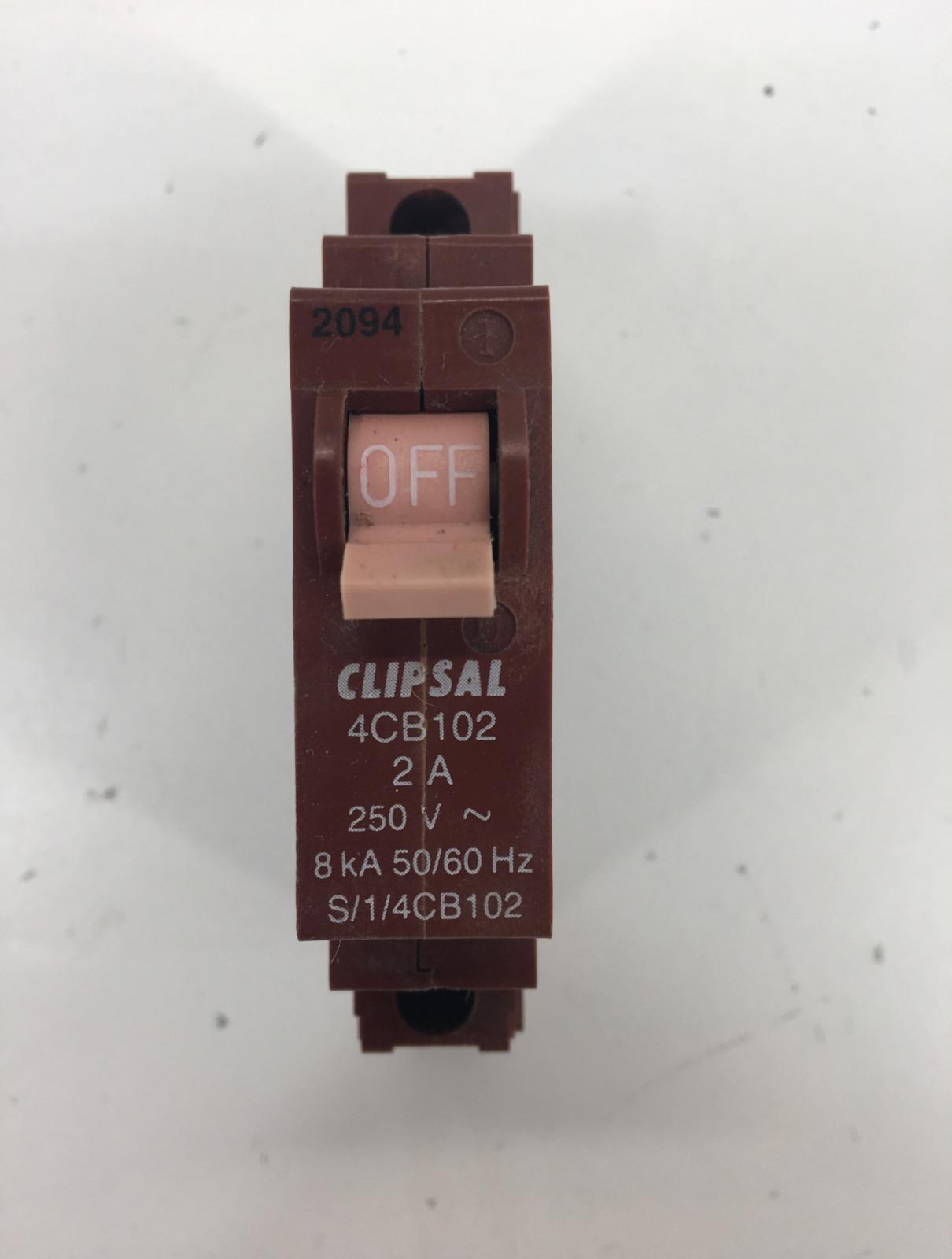 Clipsal 4CB102 Circuit Breaker 250V 3Amp 1Pole