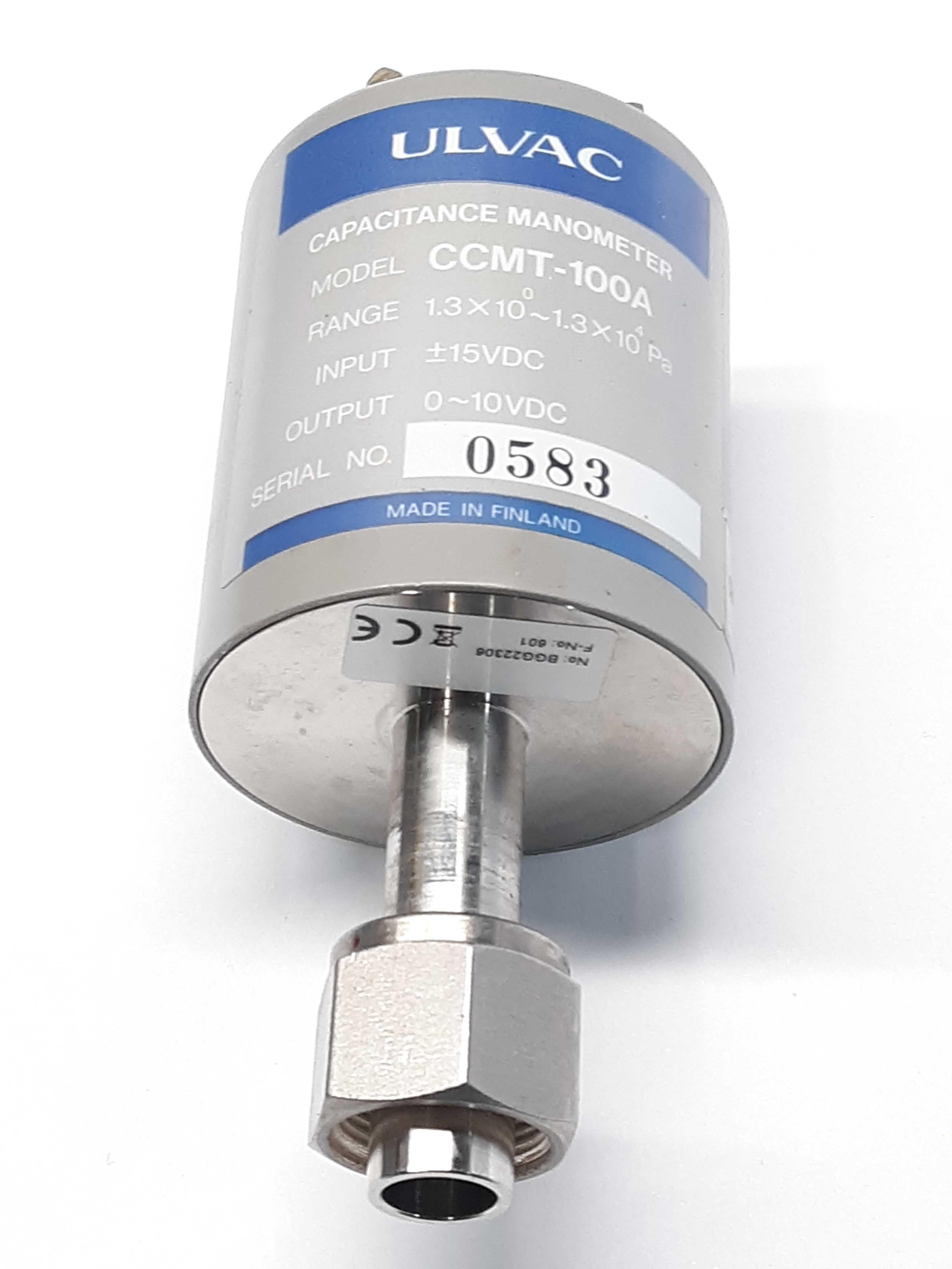 Ulvac CCMT-100A Capacitance Manometer