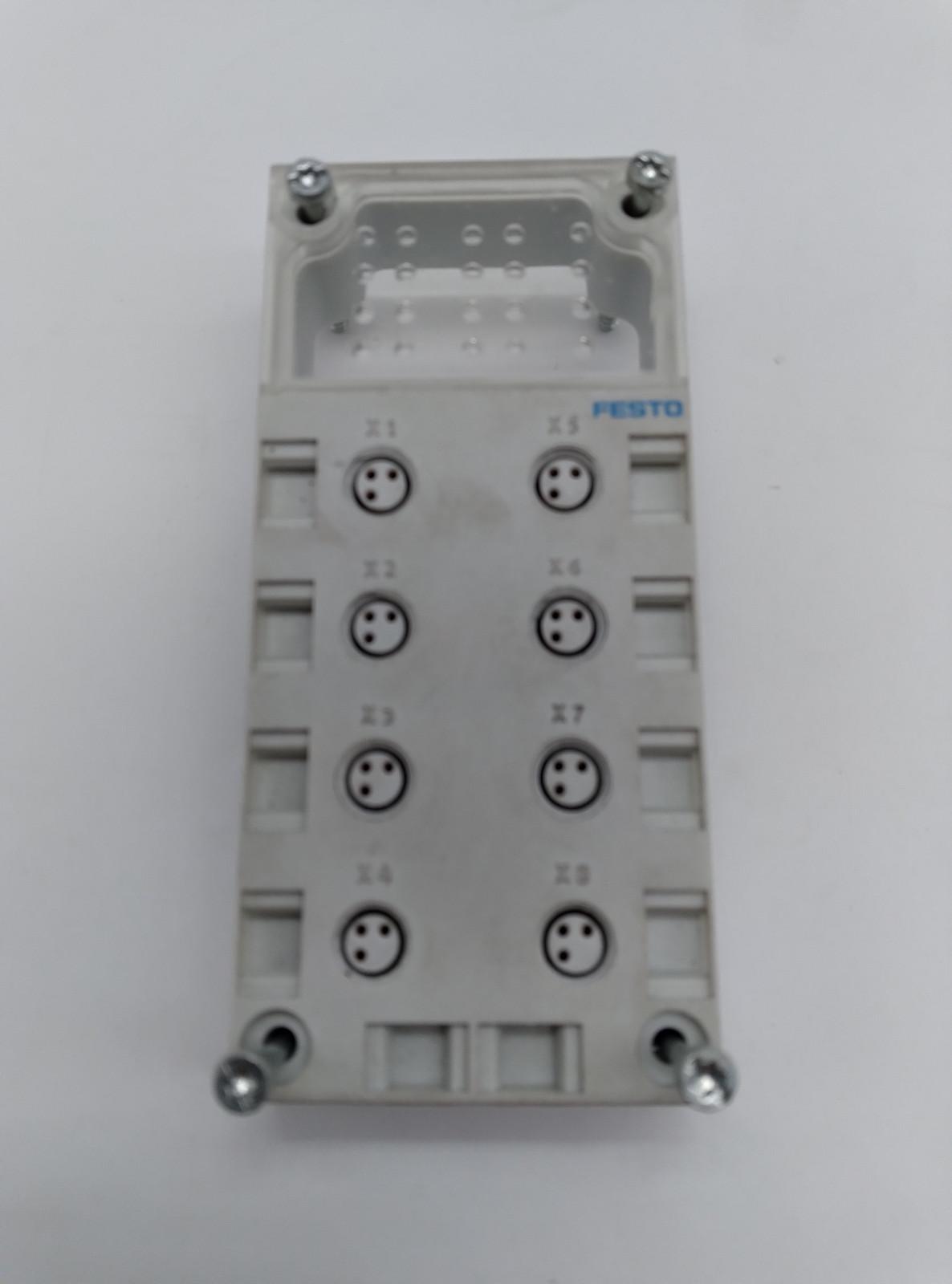 Festo CPX-AB-8-M8-3POL Manifold Block 8-Socket 195706