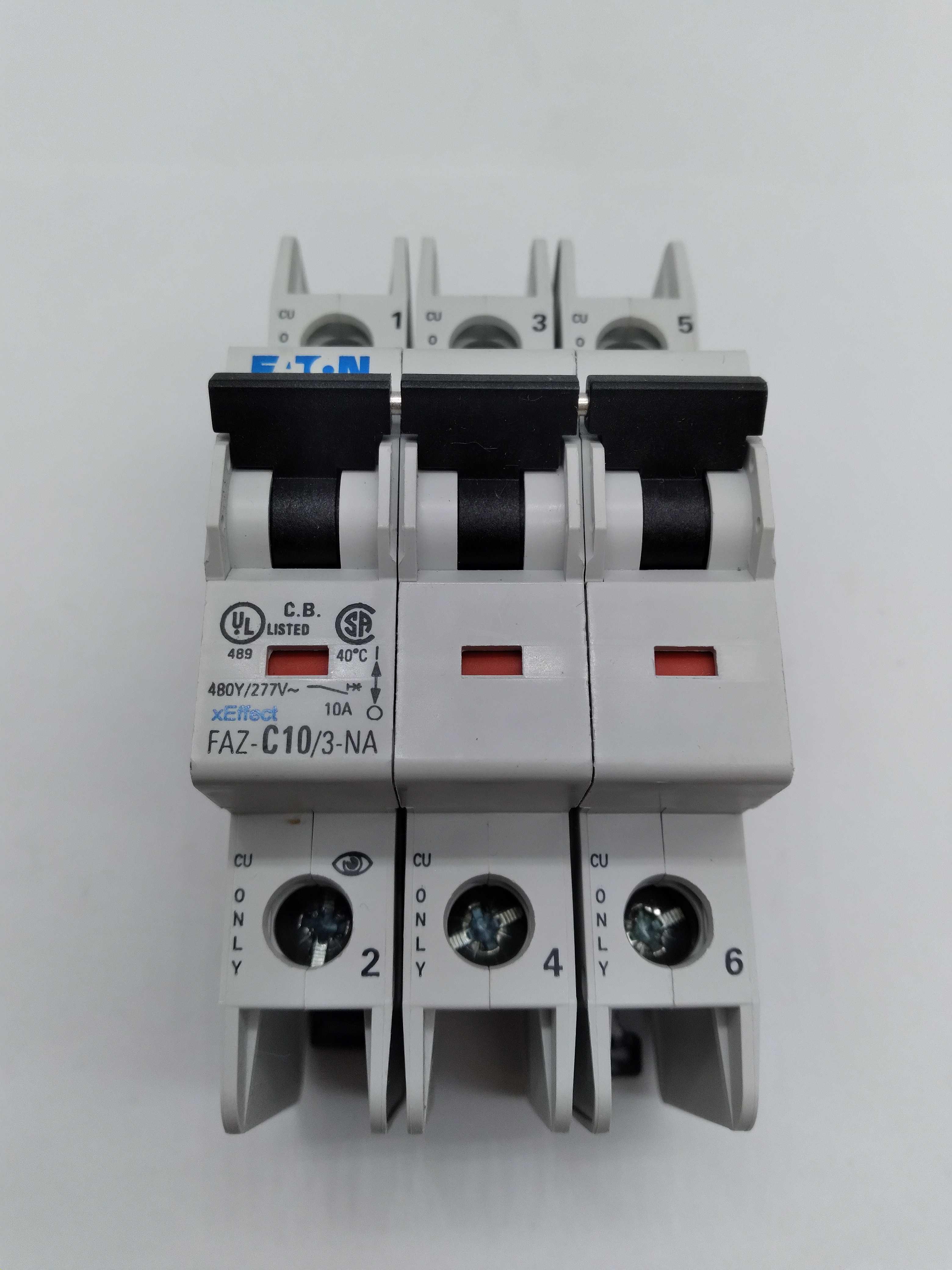 EATON FAZ-C10/3-NA MINIATURE CIRCUIT BREAKER