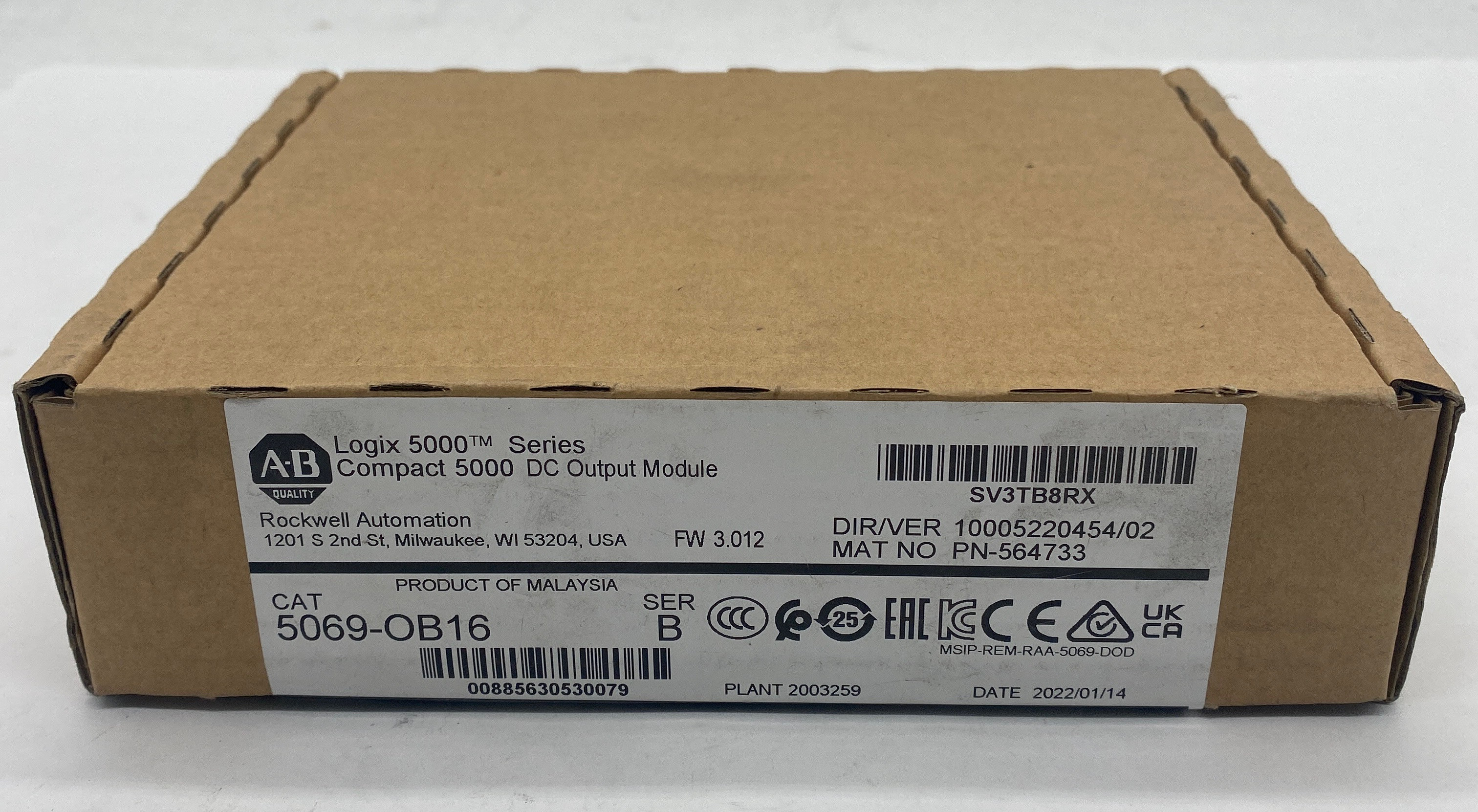 Allen-Bradley 5069-OB16 SER.B Compact 5000 16-Ch DC Output Module