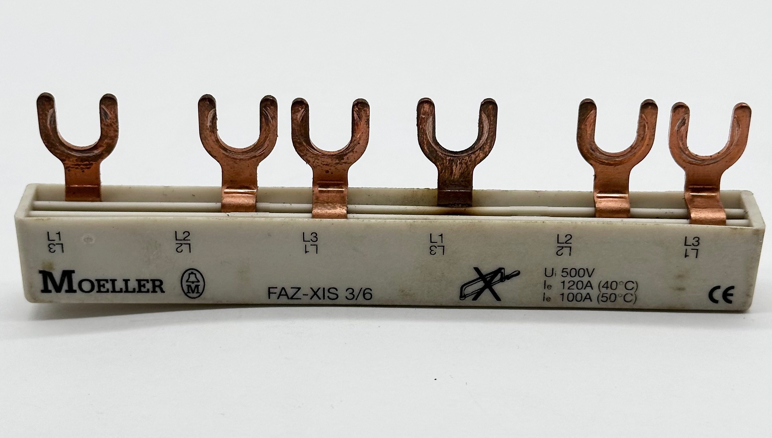 Moeller FAZ-XIS 3/6 3-Phase Bus Bar Connector