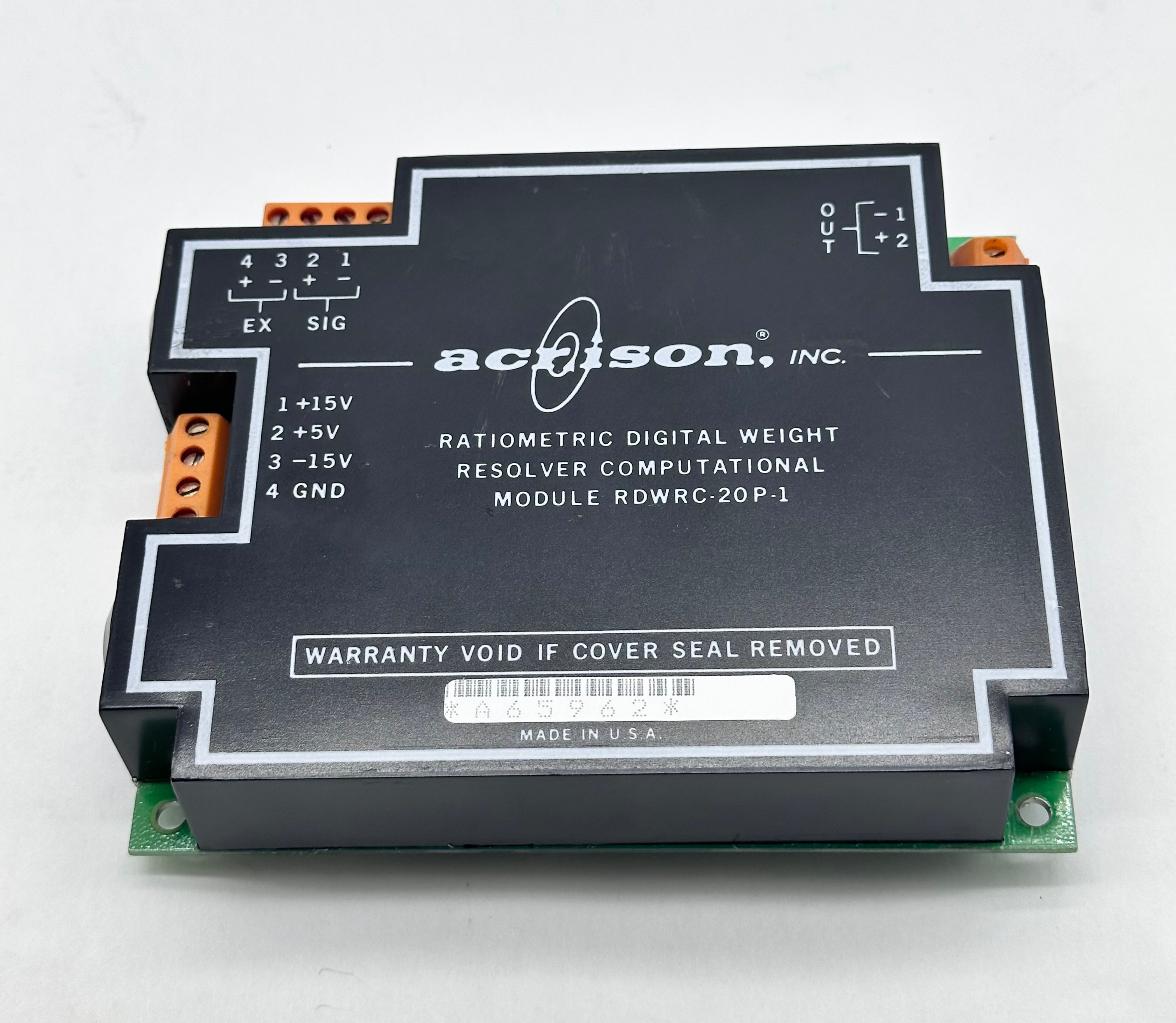 Acrison 115-0424 Weight Resolver Module