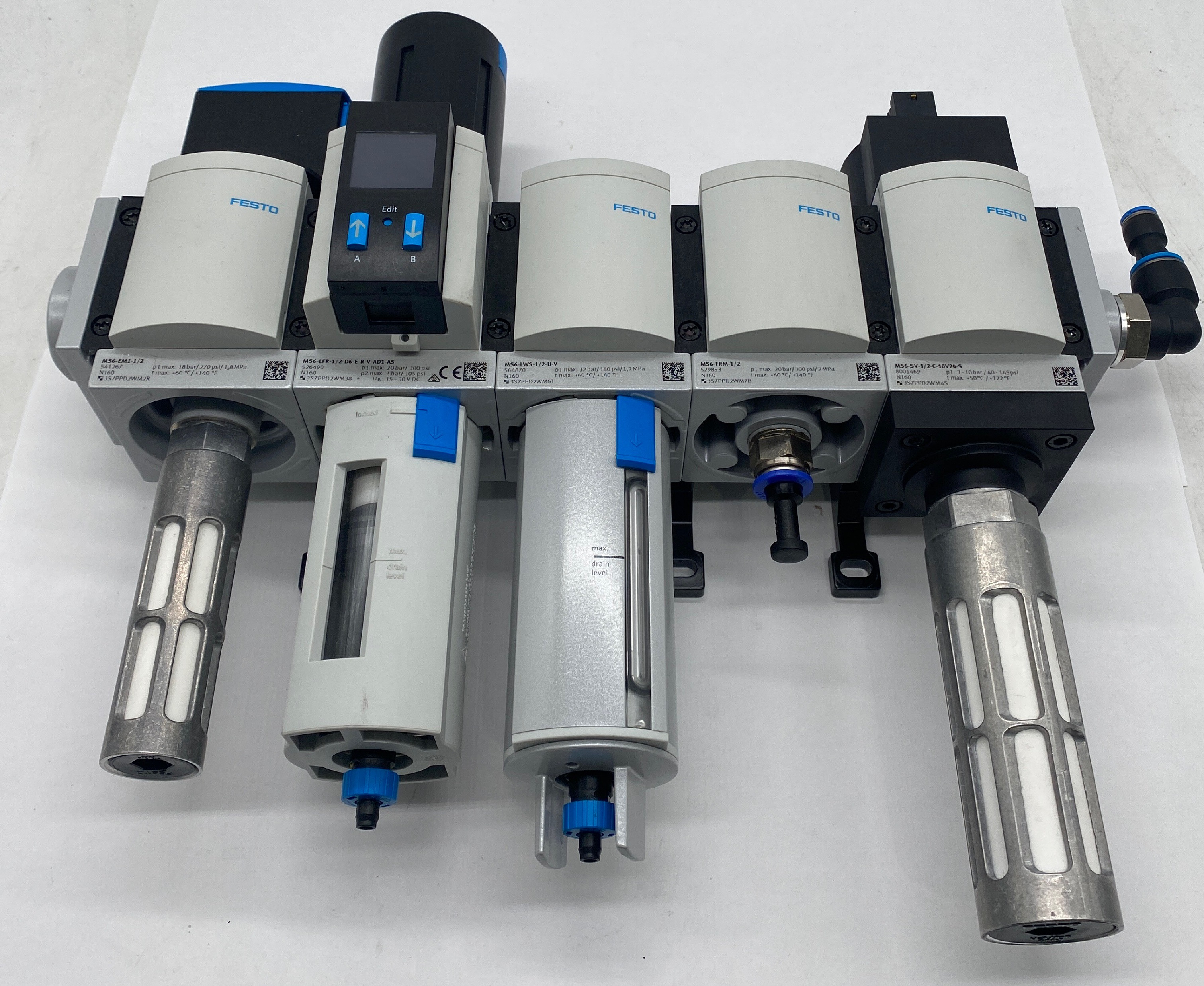 Festo 531030 Manifold Valve and Filters Assembly