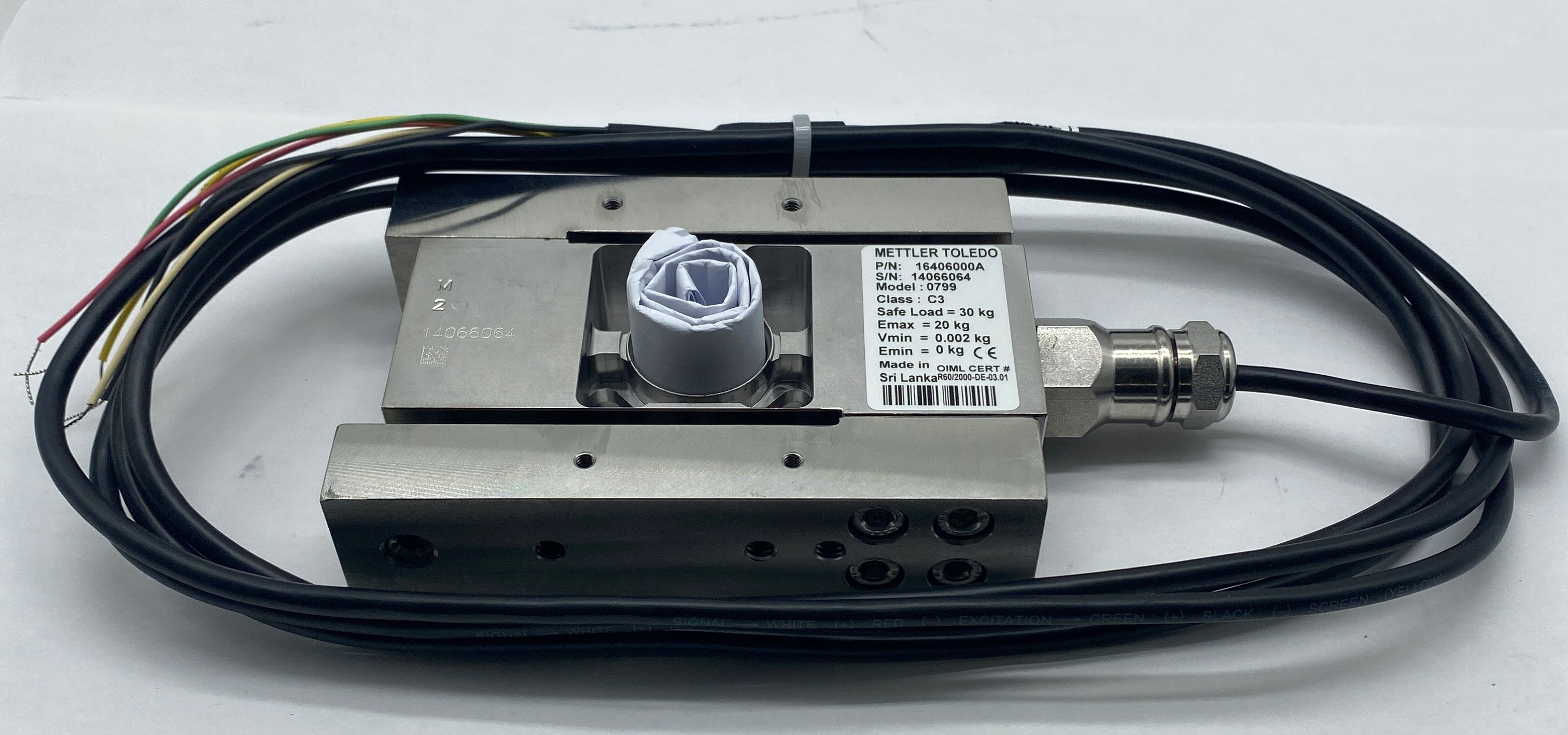 Mettler Toledo 16406000A Load Cell/Sensor 20Kg