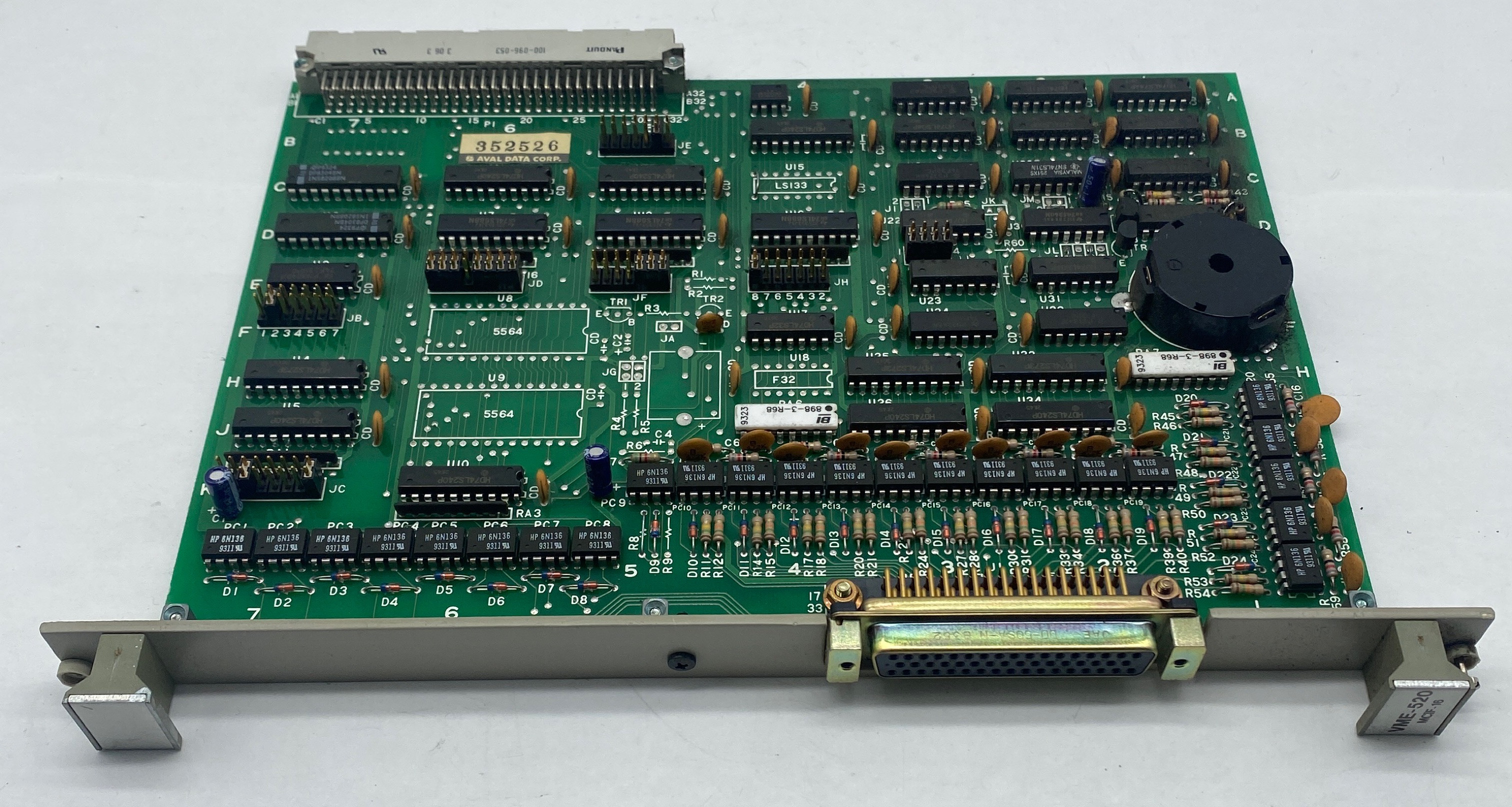 Aval Data VME-520 MCIF-16 Output Control Board
