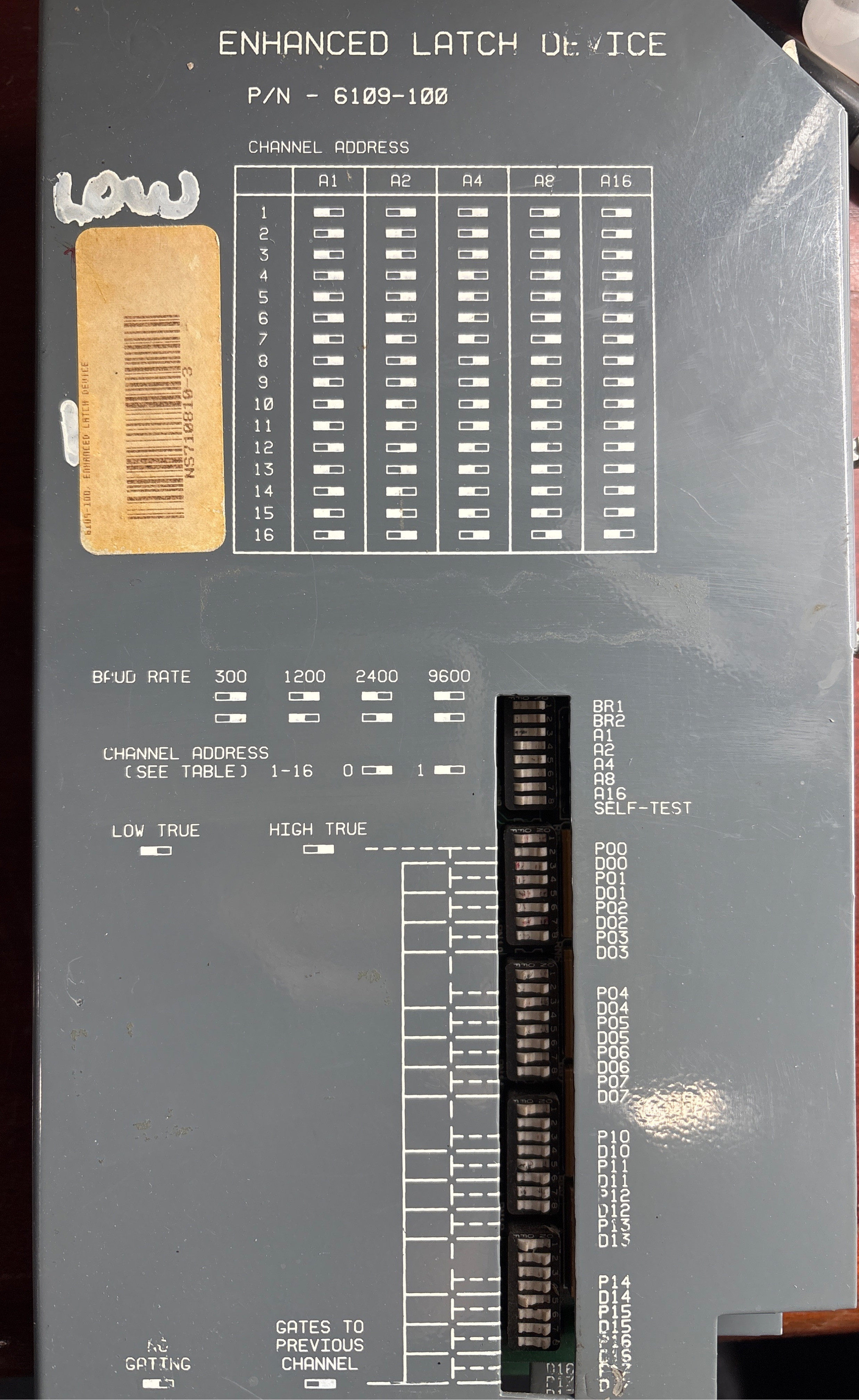 Allen-Bradley 6109-100 PLC Module Card