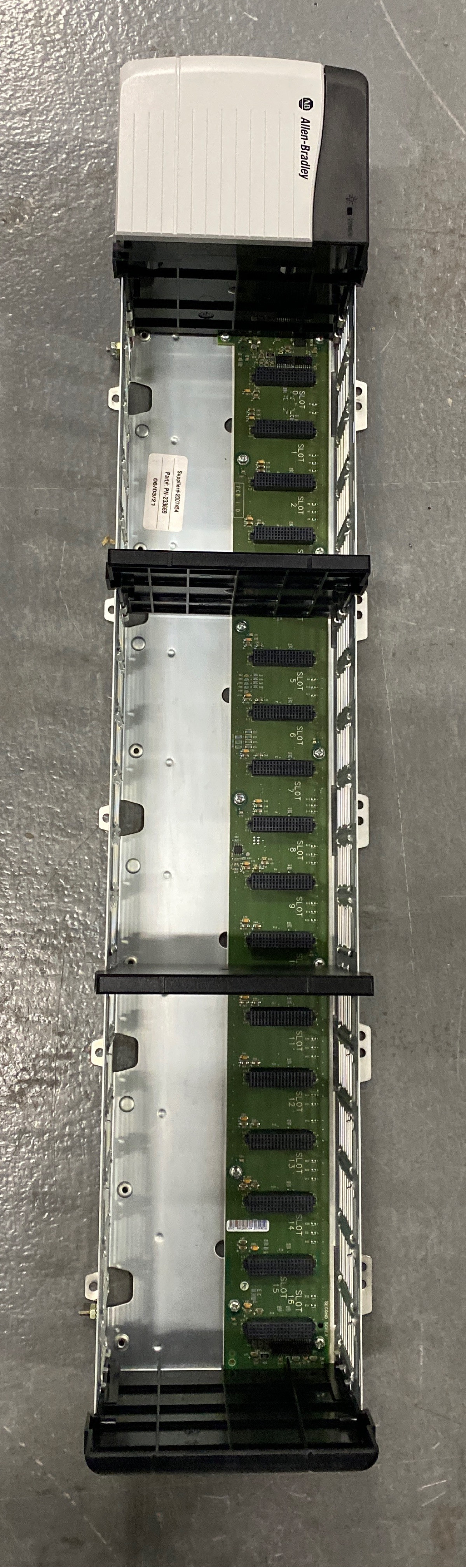 Allen-Bradley 1756- A17 SER.B ControlLogix 17-Slots Chassis W/1756-PA75 ...