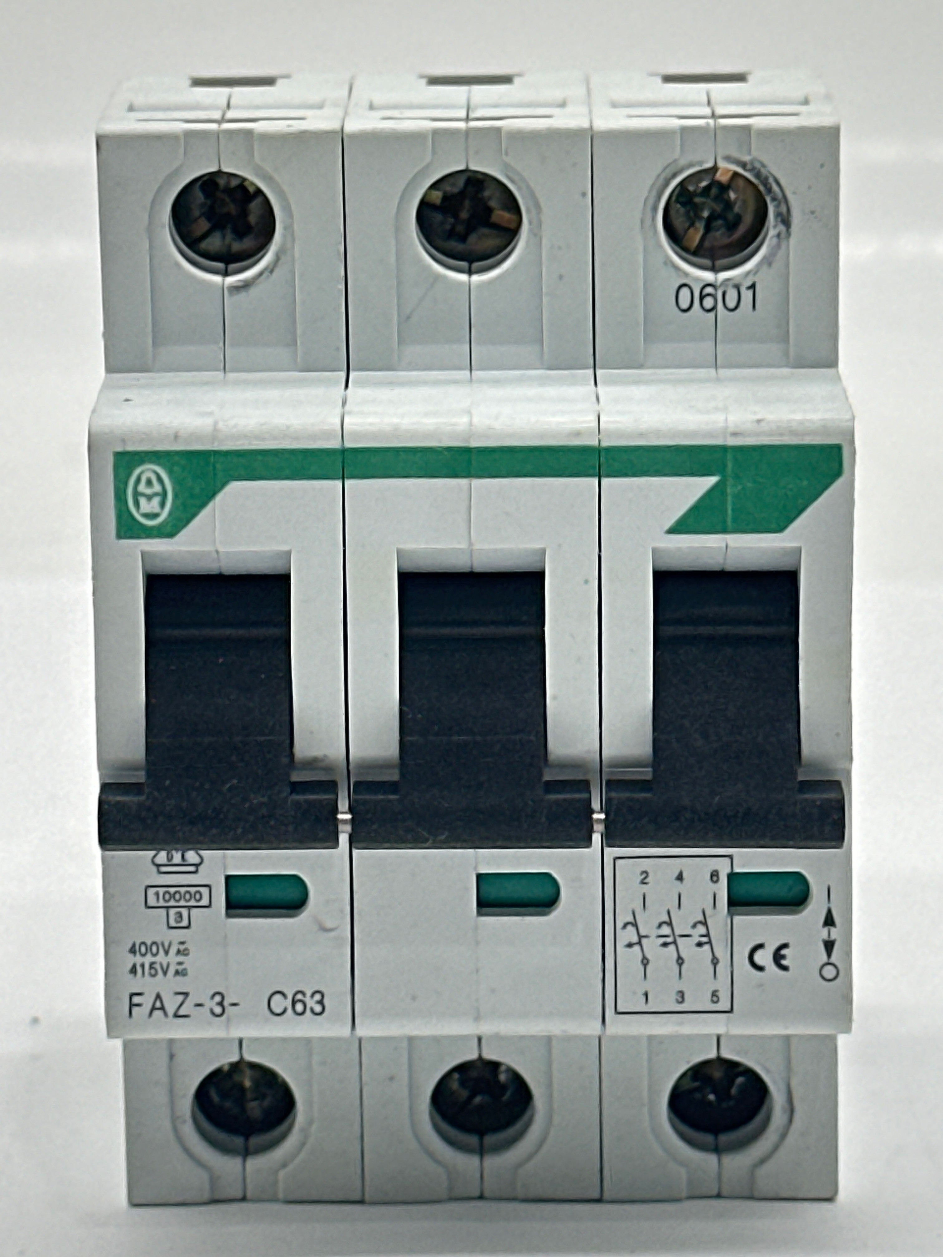 Moeller FAZ-3-C63 3-Pole Circuit Breaker
