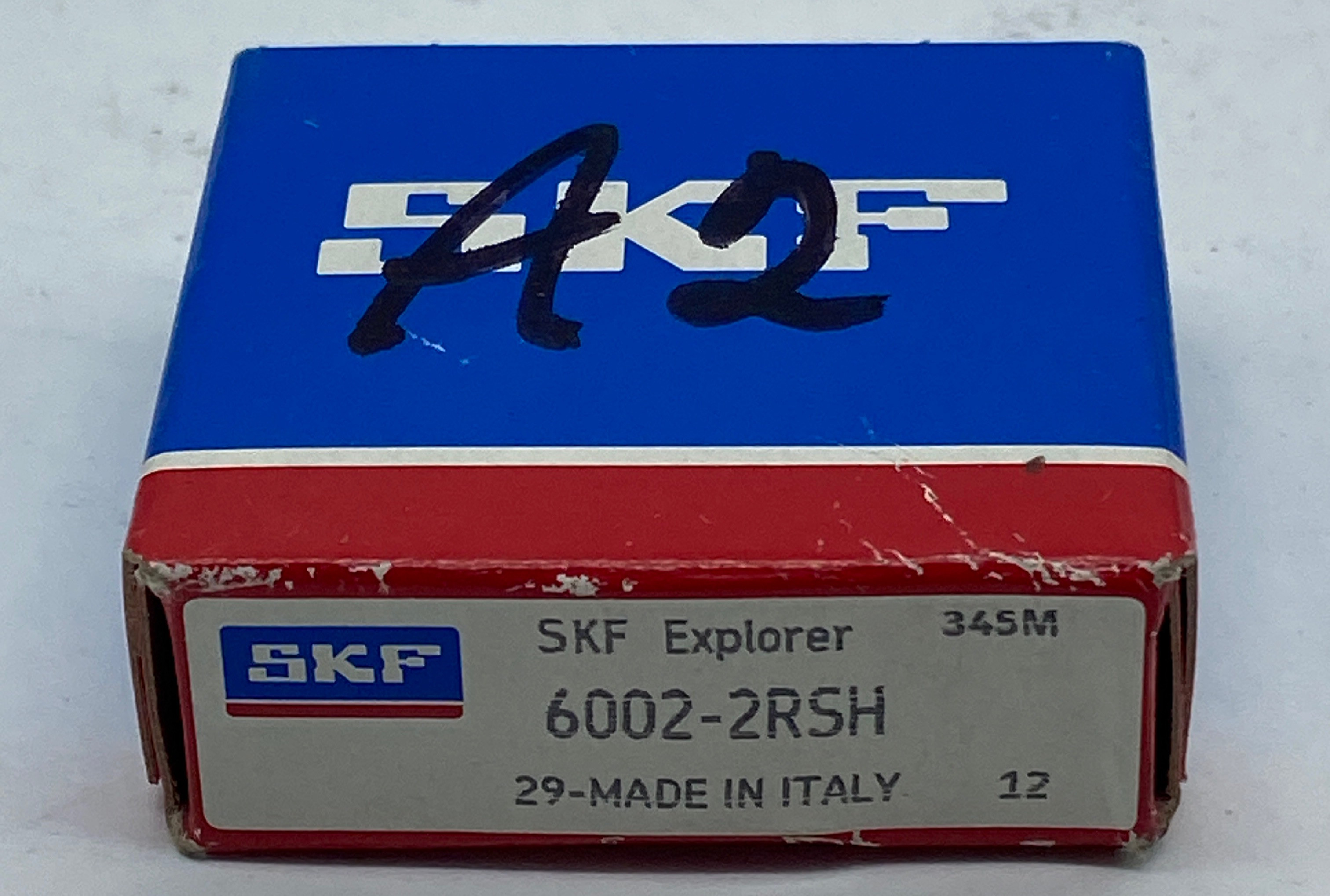 SKF 6002-2RSH Radial Deep Groove Ball Bearing, Bore 15mm Width 9mm