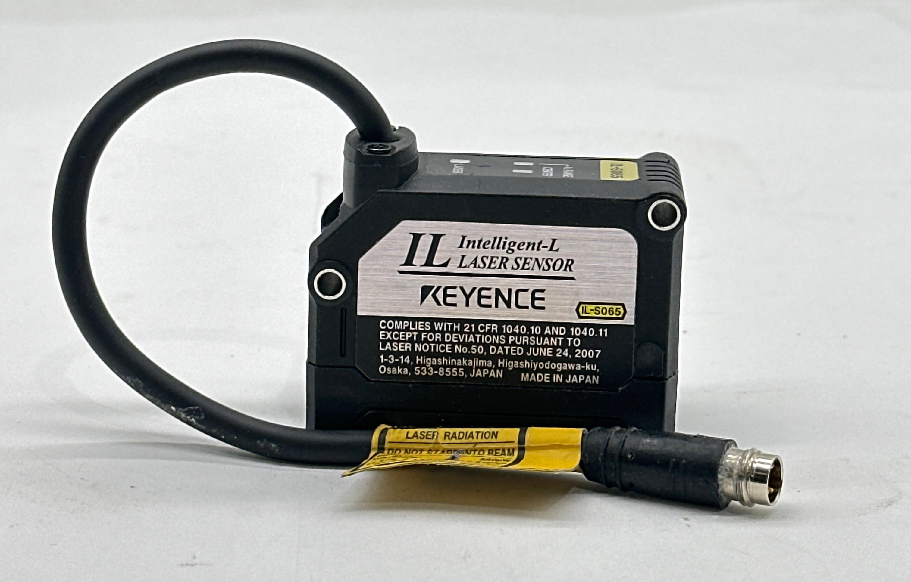 Keyence IL-S065 Intelligent-L Analog Laser Sensor