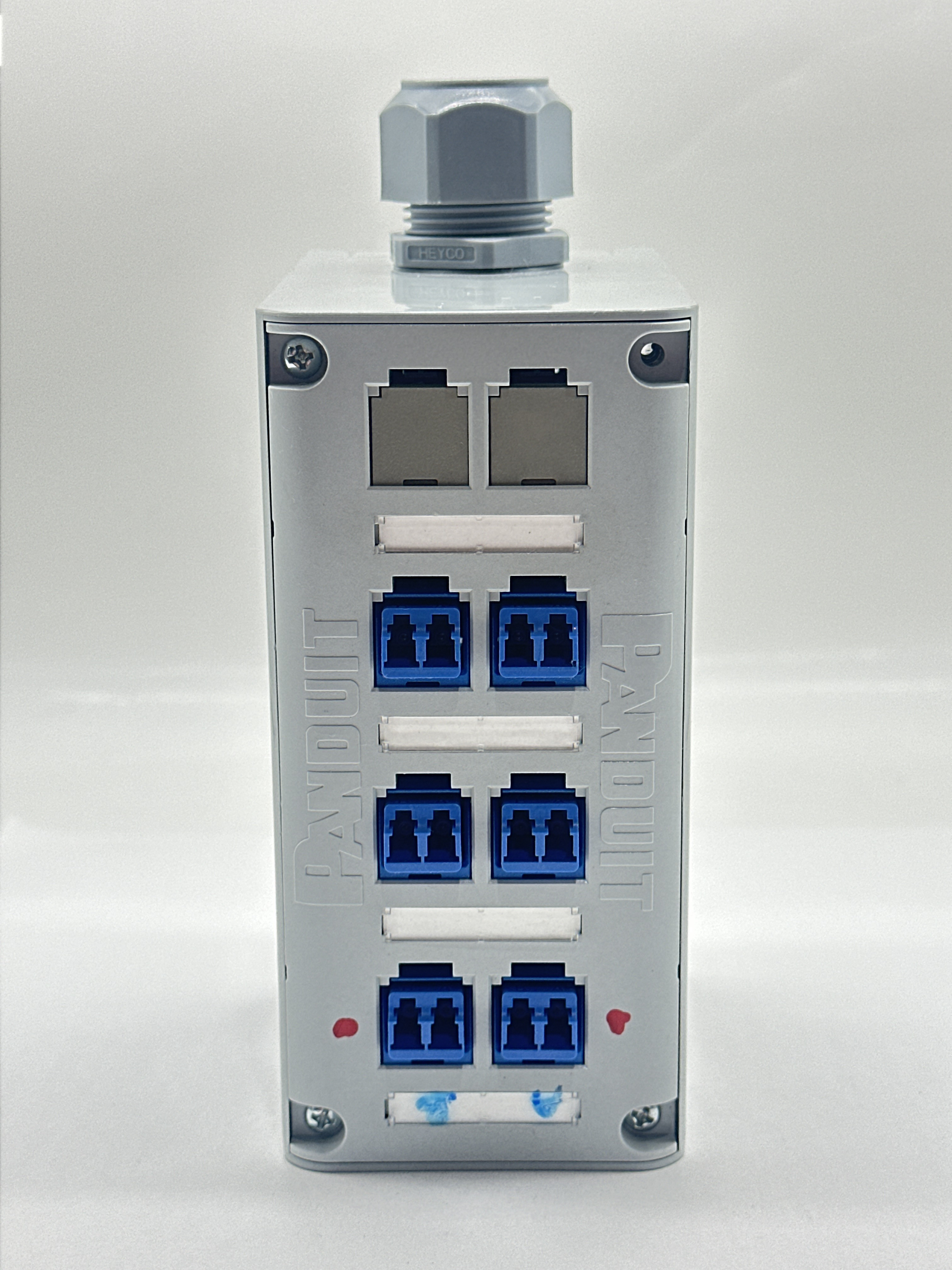 Panduit FDME8RG 8-Port Fiber Optic Enclosure