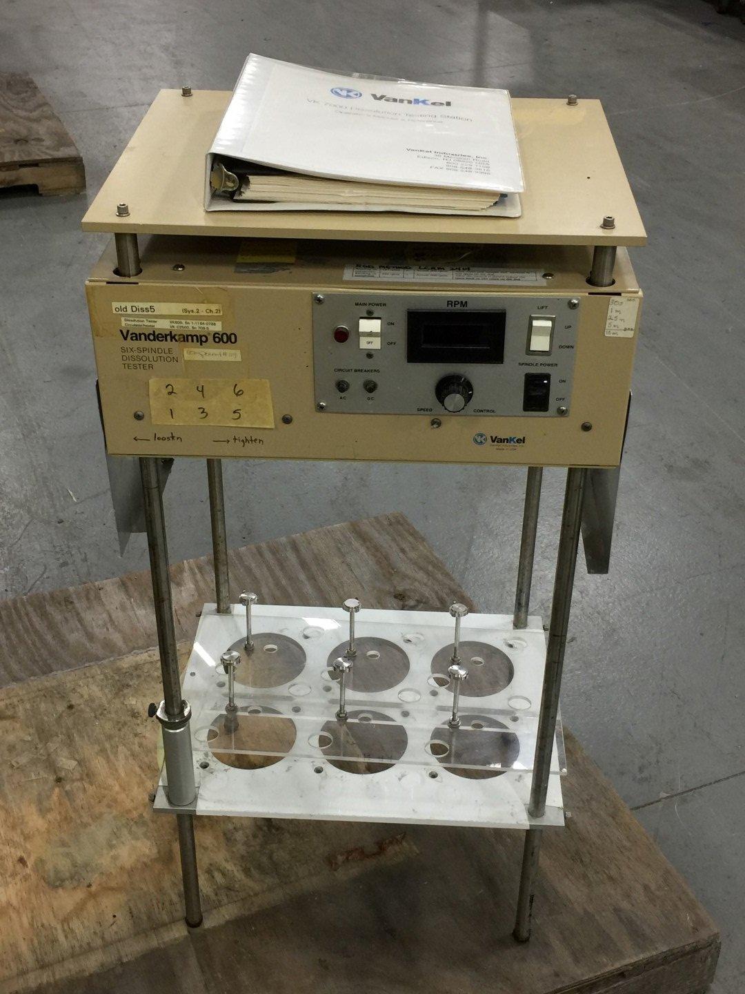 VanKel VK600 Vanderkamp® Dissolution Testing Station