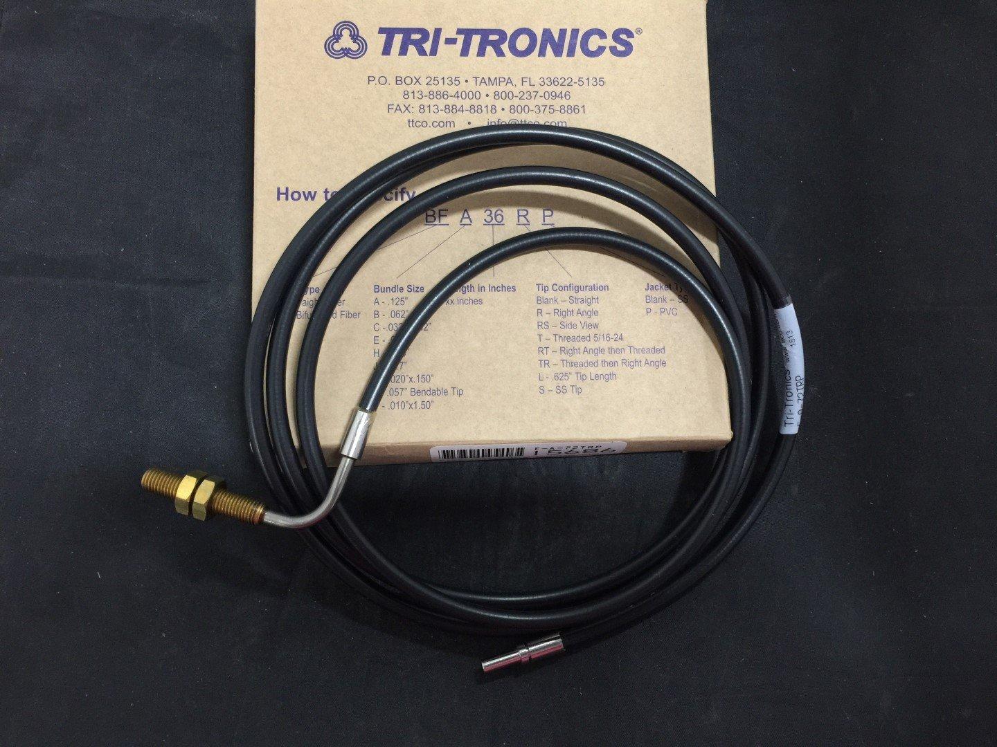 TRI-TRONICS F-A-72TRP FIBER OPTIC SENSOR LIGHT GUIDE