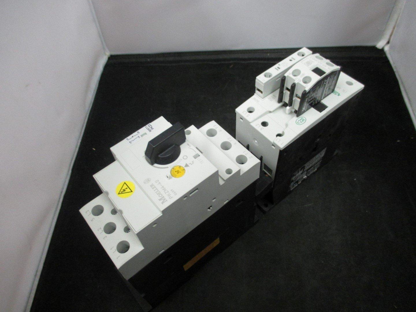 Moeller DIL M50 Contactor w/PKZM4-40 Motor Protector