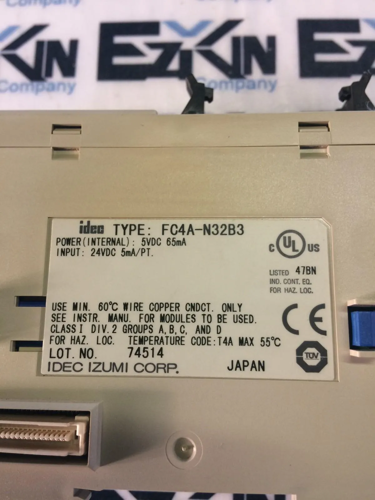 Idec FC4A-N32B3 MicroSmart Expansion Module 24VDC