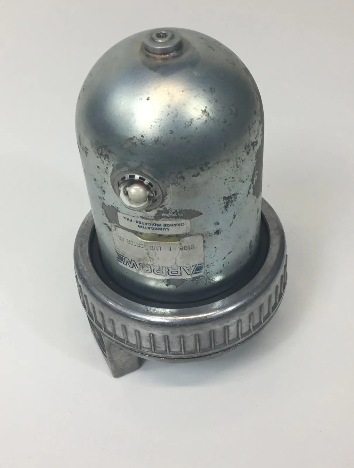 Arrow 41080-1 Pneumatic Lubricator, Orange Level Indicator
