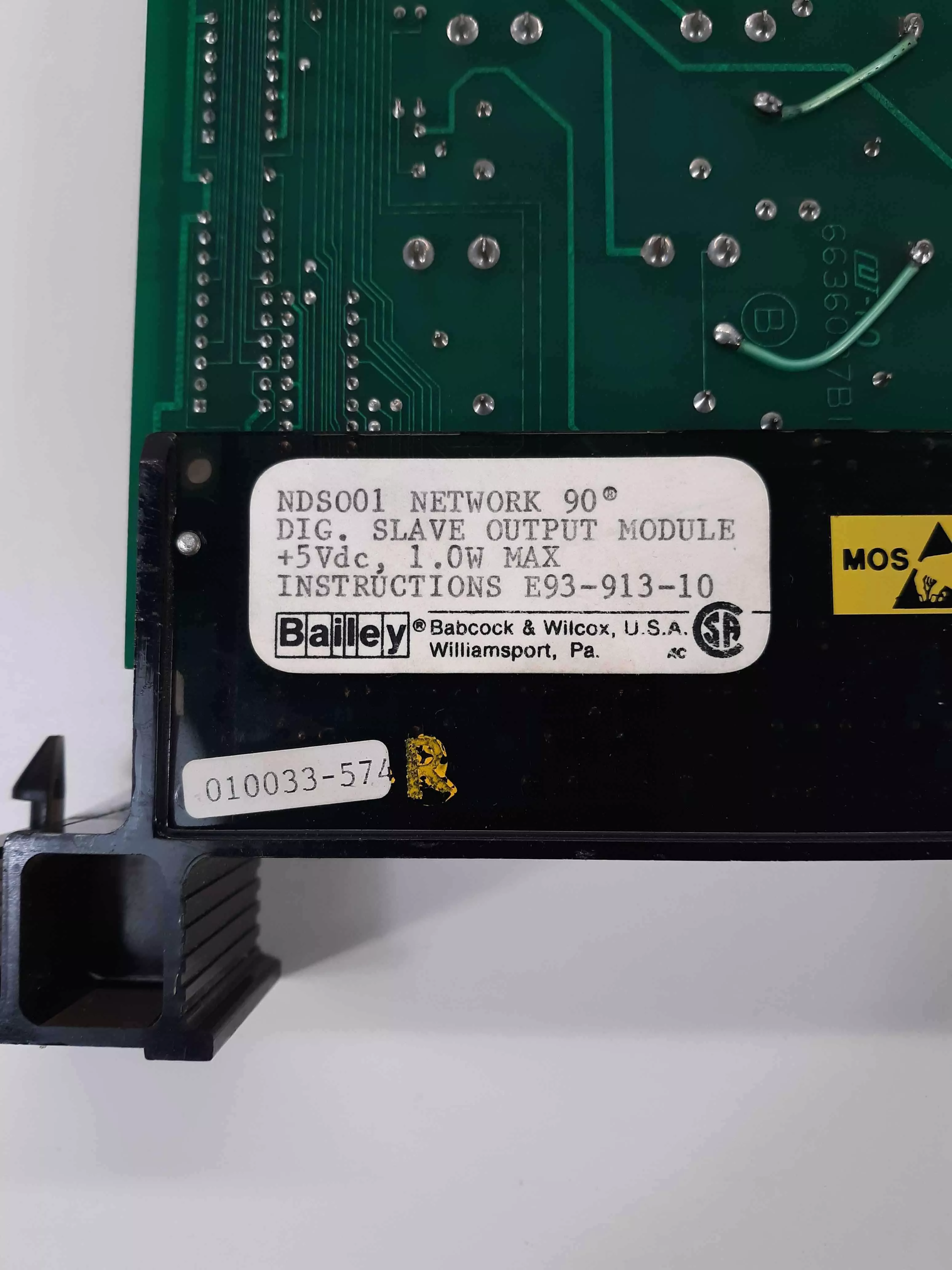 Bailey NDS001 Network 90® Digital Slave Output Module