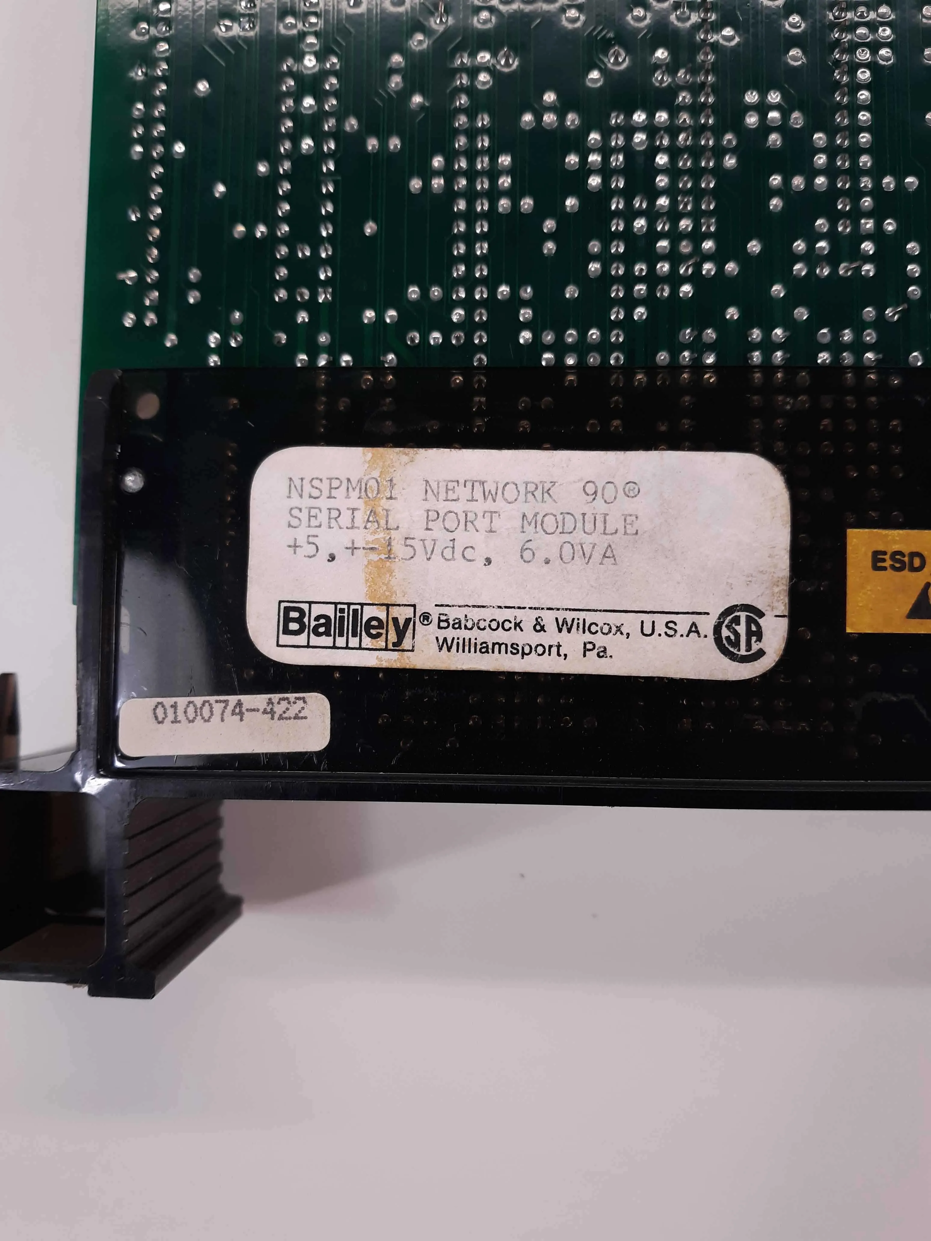 Bailey NSPM01 Network 90® Serial Port Module