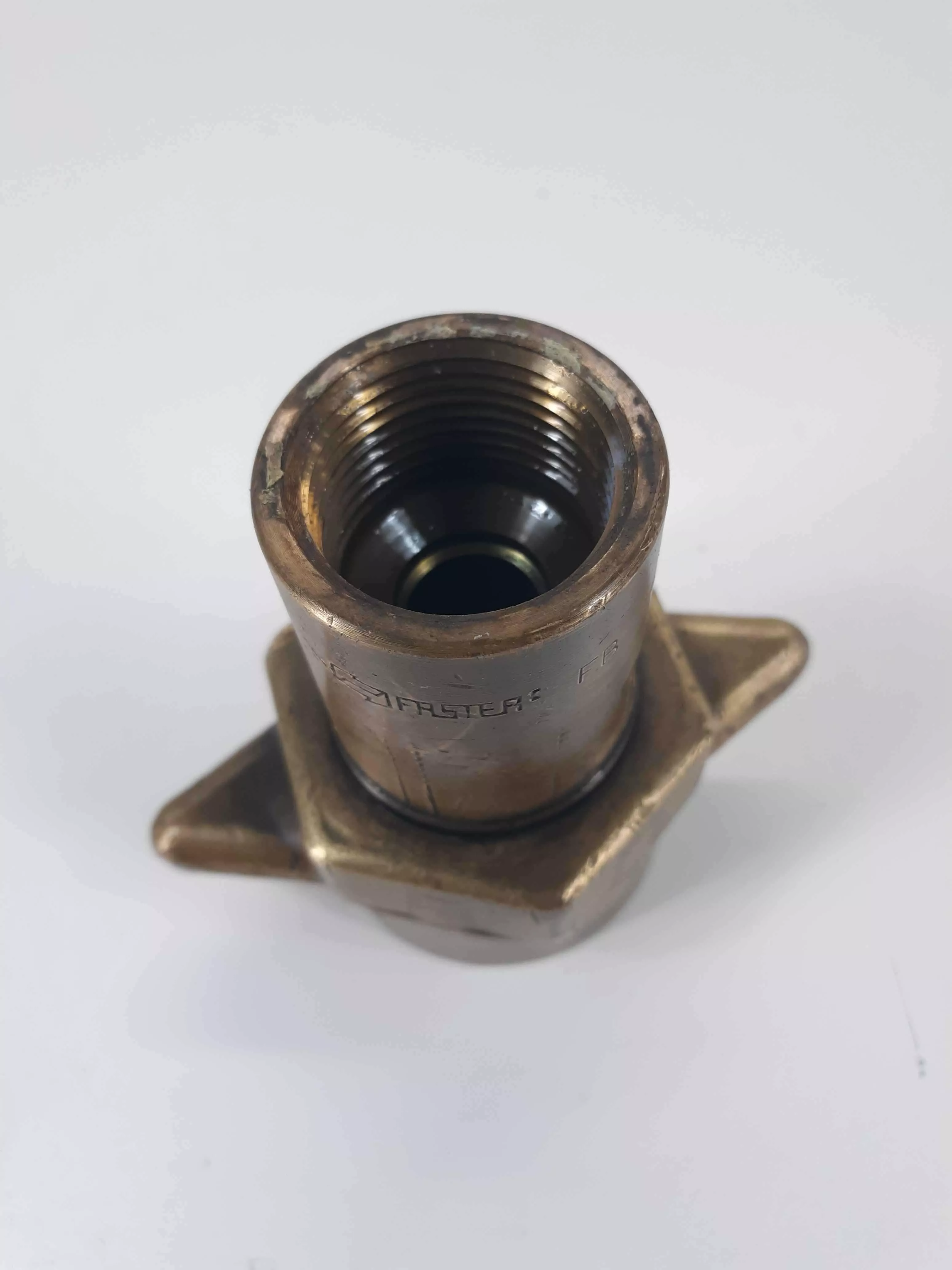 Faster FB 16/1 NPT F 5 4L Screw-to-Connect Brass Coupling