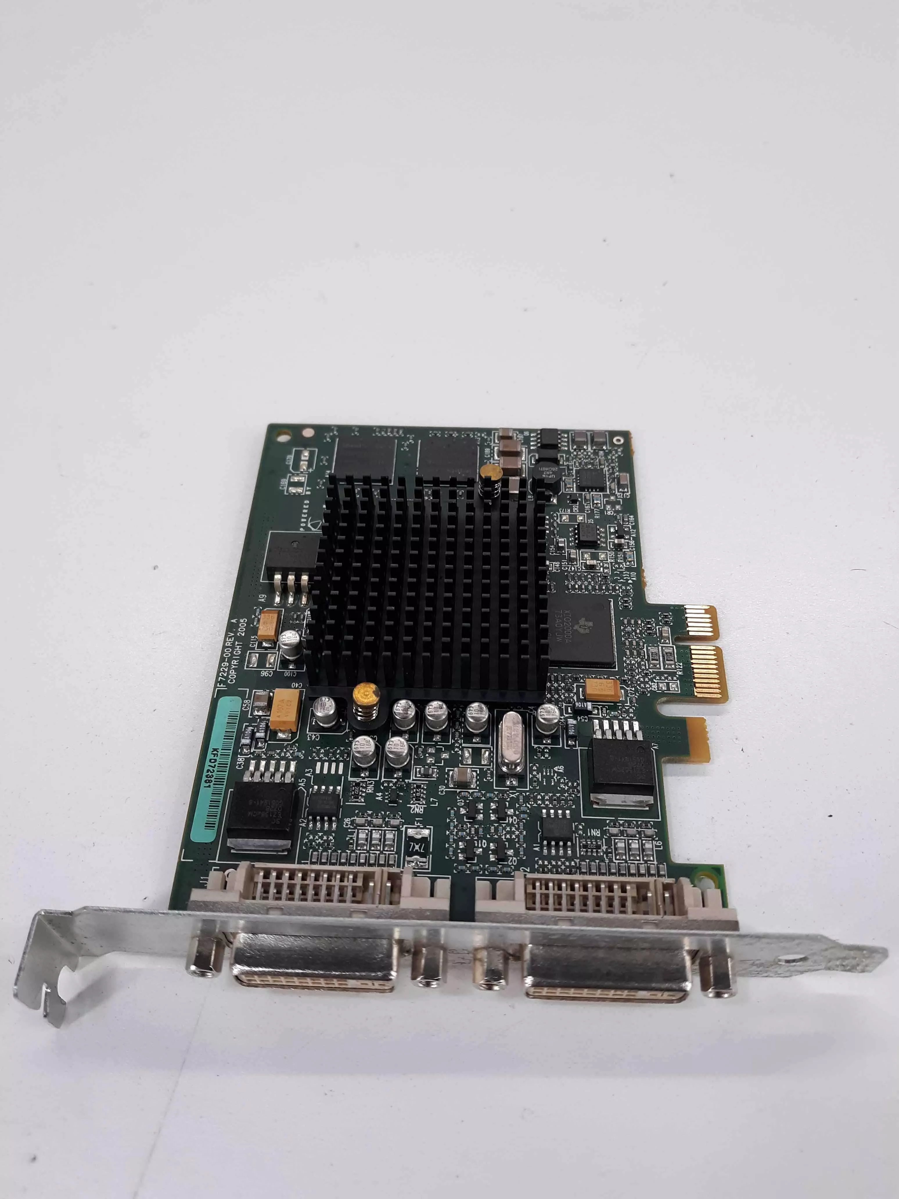 Matrox F229-00 REV.A , KFD72381 Dual Port DVI Video Card