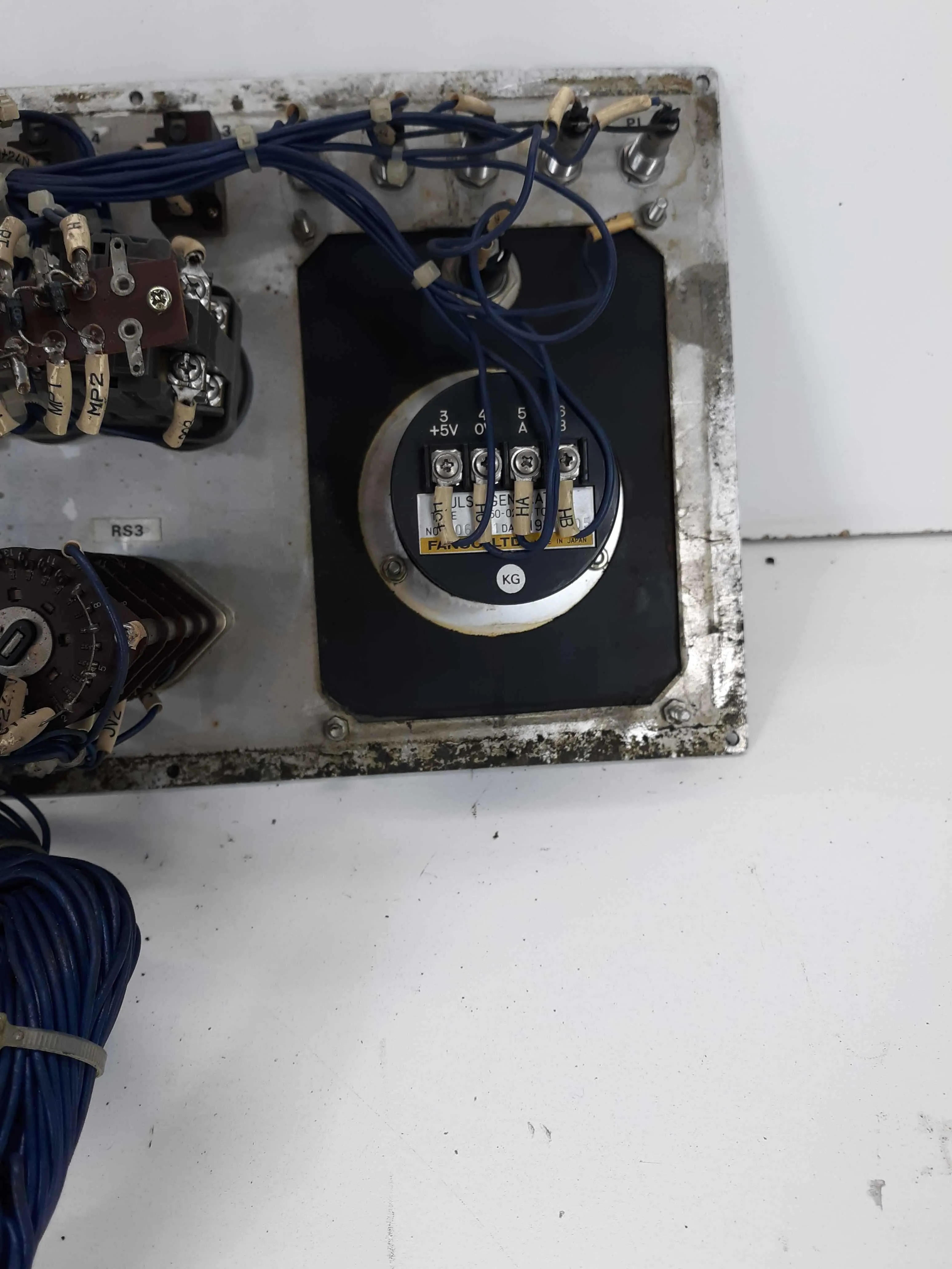 Fanuc CNC CONTROL Panel Spindle Rate/Jog & Feed/Handle Rapid