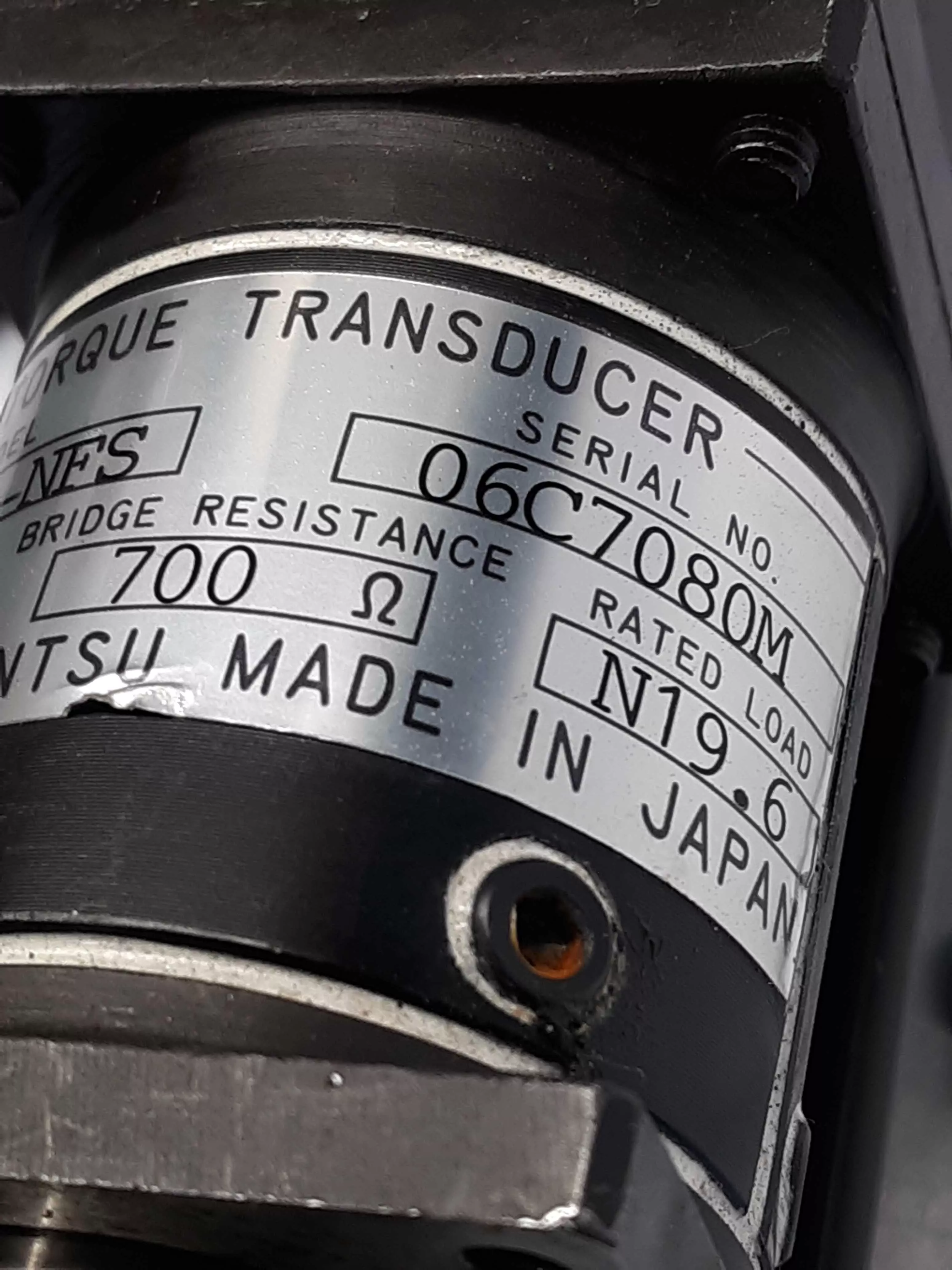 DAIICHI Dentsu TD-201-NFS Torque Transducer / FEC RM1A Magnet Motor
